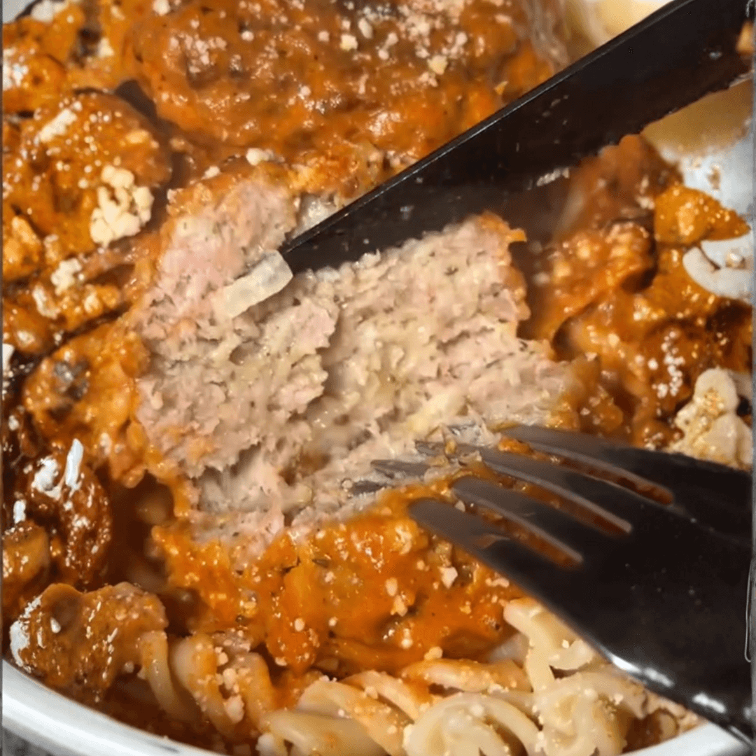 Juicy Pork Meatball Recipe with Farmers Sausage | Nutrafarms Inc.